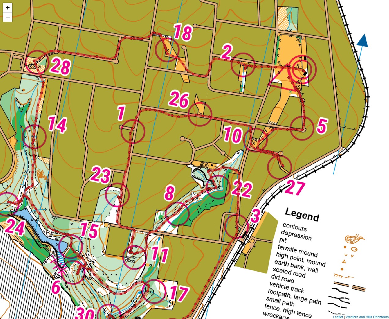 How to overlay a GPS route on an orienteering map - ant.burnett.com.au